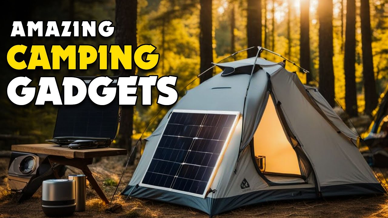 Top 9 Amazing Camping Gadgets You Can Buy On Amazon - YouTube