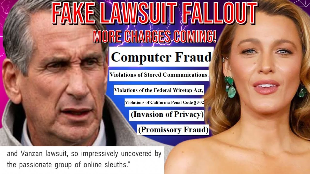 Blake Lively & Stephanie Jones SHAM LAWSUIT Results in WIRETAPPING ...