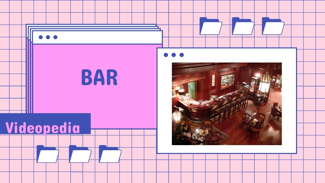 ¿Qué es un bar? Historia de la Wikipedia en vídeo - YouTube