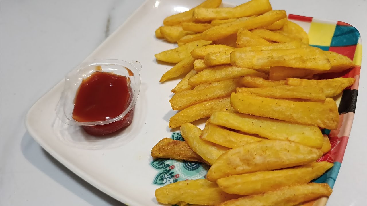 Crispy French fries / फ़्रेंच फ्राइज रेसिपी /Finger fries/फिंगर फ्राइज ...