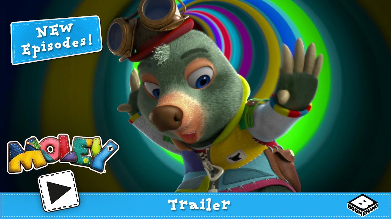 Moley | All New Episodes | Watch on Boomerang - YouTube