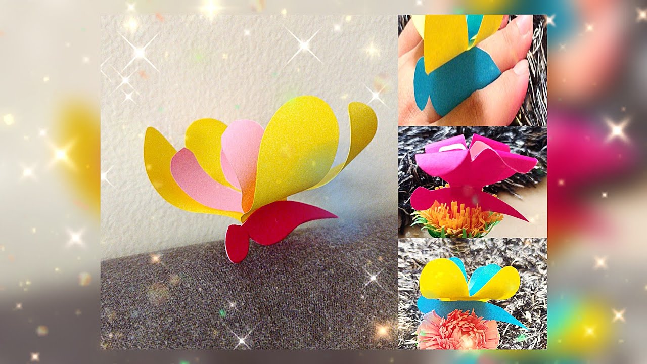 DIY Easy Butterfly Craft/Butterflies/Colourful butterflies craft ...