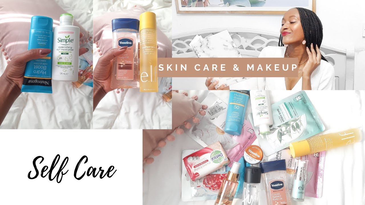 SKIN CARE AND MAKEUP HAUL// Building a skin care routine//Physical ...