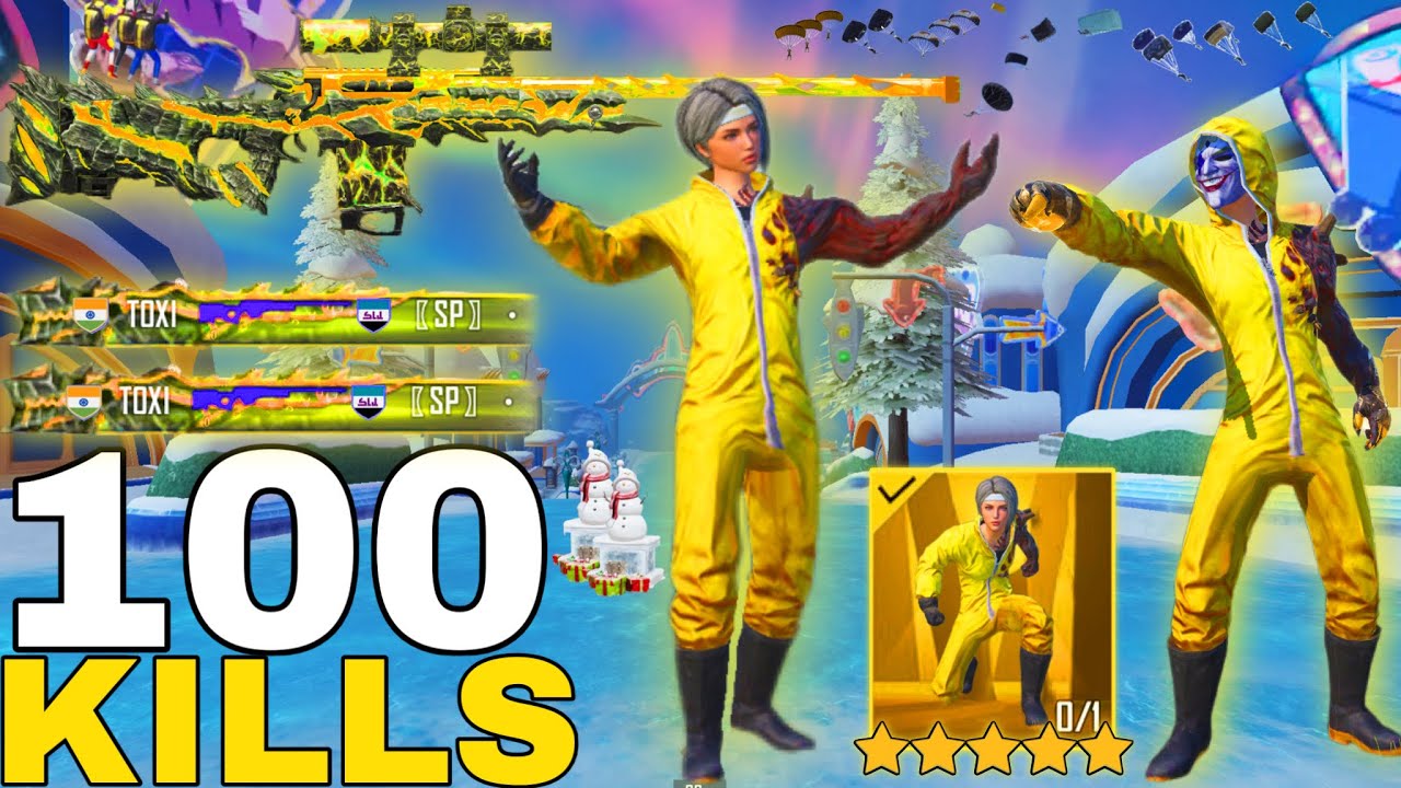 100KILLS?!😱MY BEST GAMEPLAY PUBG MOBILE W/ THIS OUTFIT+AWM GODZILLA🔥 ...
