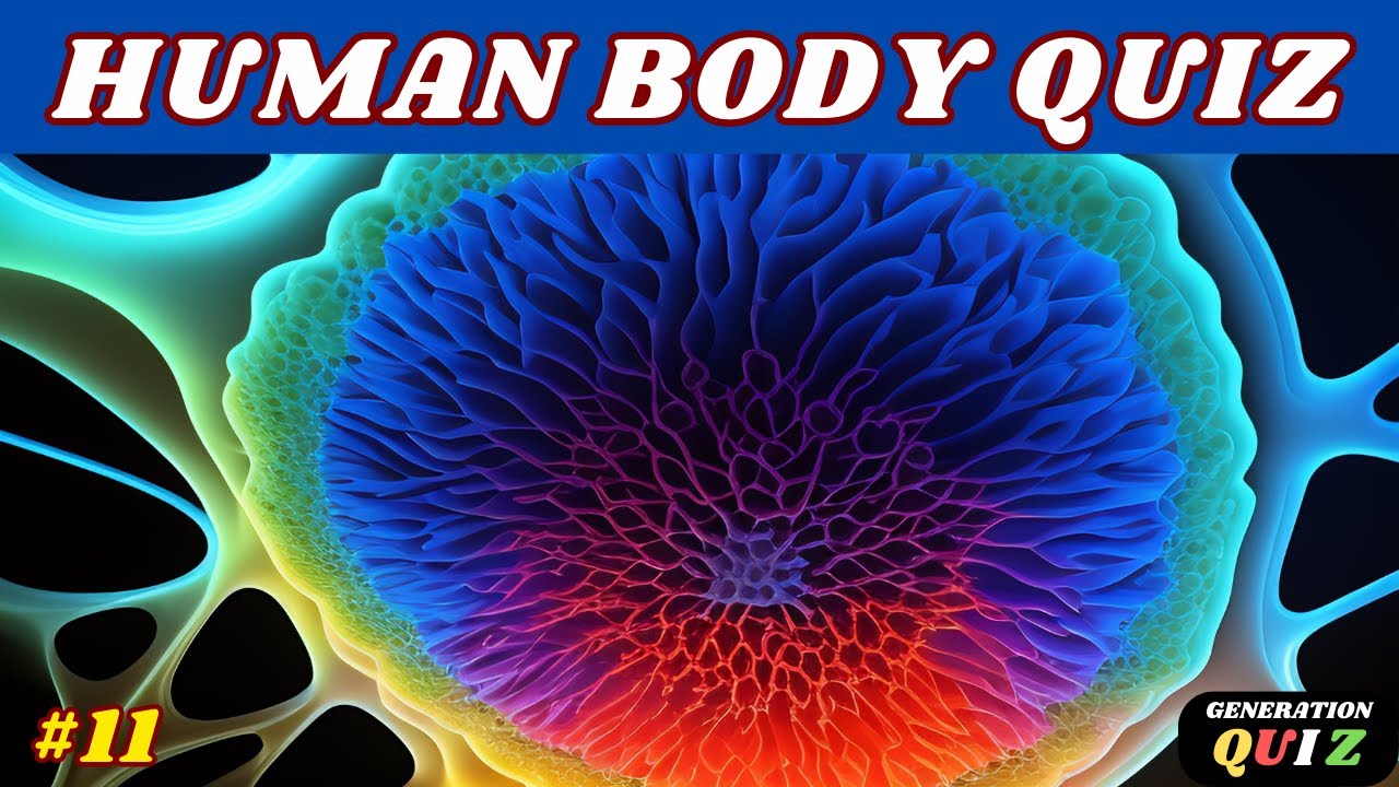 😃😃 HUMAN BODY AND BIOLOGY | TEST GENERAL KNOWLEDGE QUIZ #11 - YouTube