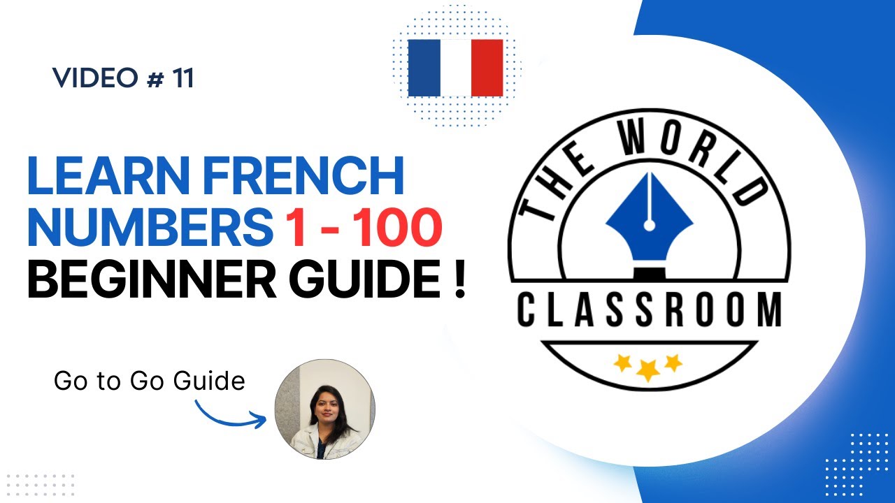 Learn French Numbers from 1 to 100 | Easy French for Beginners 🇫🇷 - YouTube