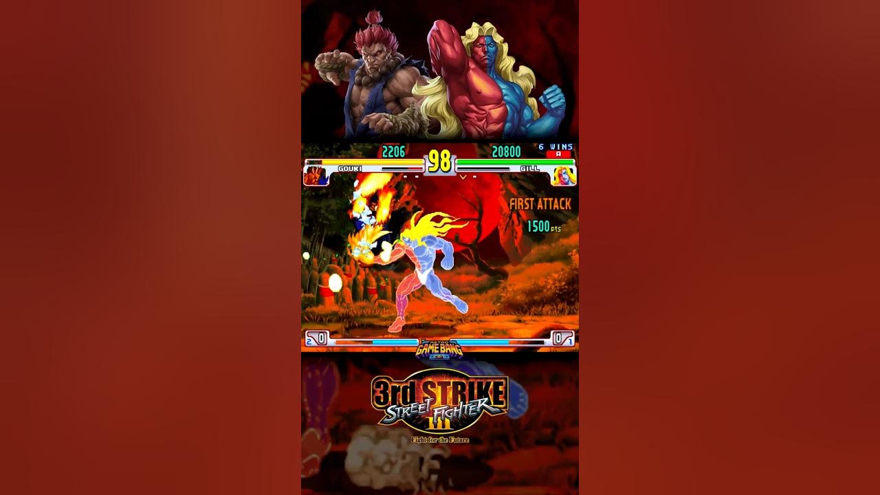 [GOUKI(AKUMA) 🆚 GILL] Street Fighter III - 3rd Strike - Fight for the Future #sf3 - YouTube