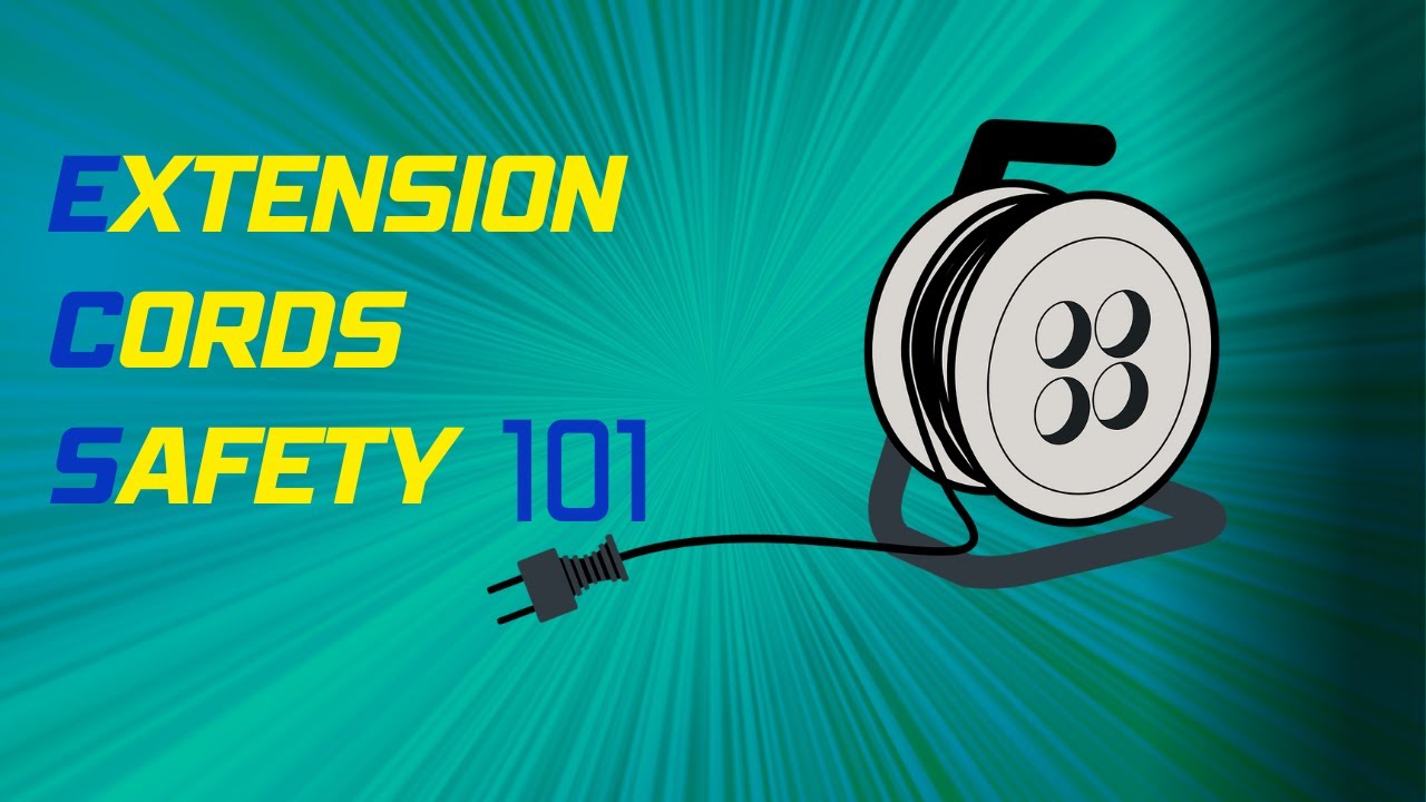 How to Use Extension Cord Safely! - YouTube