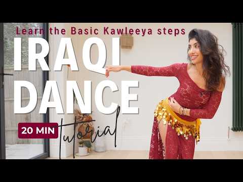 Iraqi Dance Basics | Learn Kawleeya Steps (Beginner Iraqi Belly Dance Tutorial)