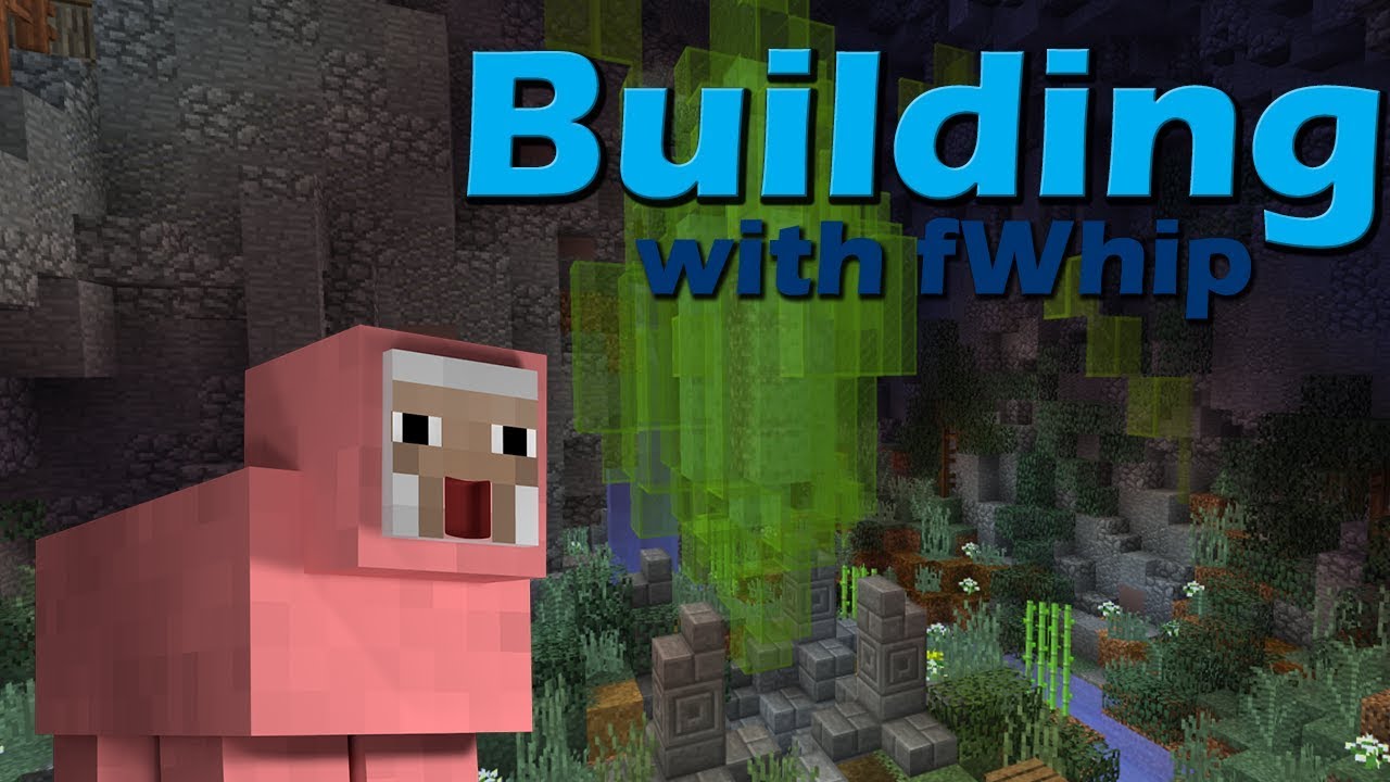 Building with fWhip :: 🐑🐑Cave TIMELAPSE & SIMPLE EASY Automatic Sheep ...