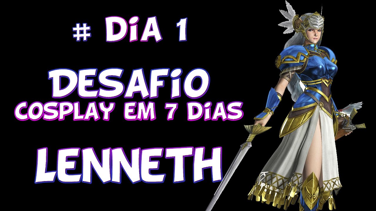 Desafio Cosplay em 7 Dias - DIA 1 Lenneth - Valkyrie Profile - YouTube