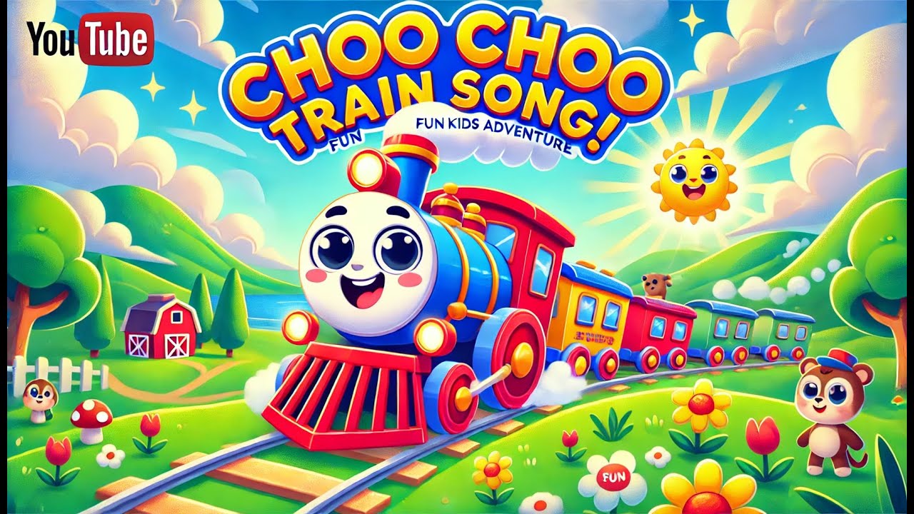 Chugga Chugga Train Song for Kids | Nursery Rhyme with Trains & Friends ...