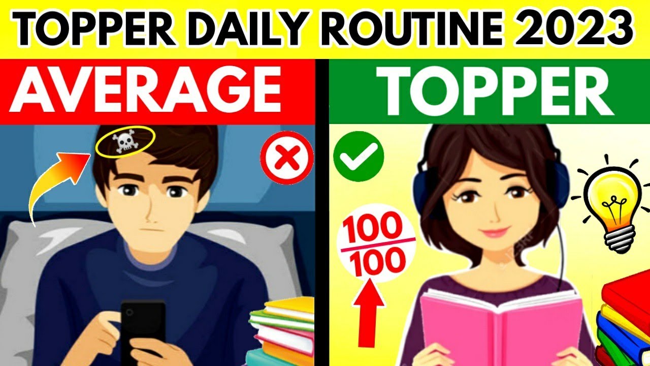 TOPPER’S DAILY STUDY ROUTINE FOR 2023 | SECRET 7 STUDY TIPS | Study ...
