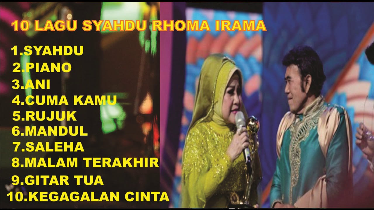 RHOMA IRAMA - 10 LAGU DANGDUT SYAHDU - YouTube