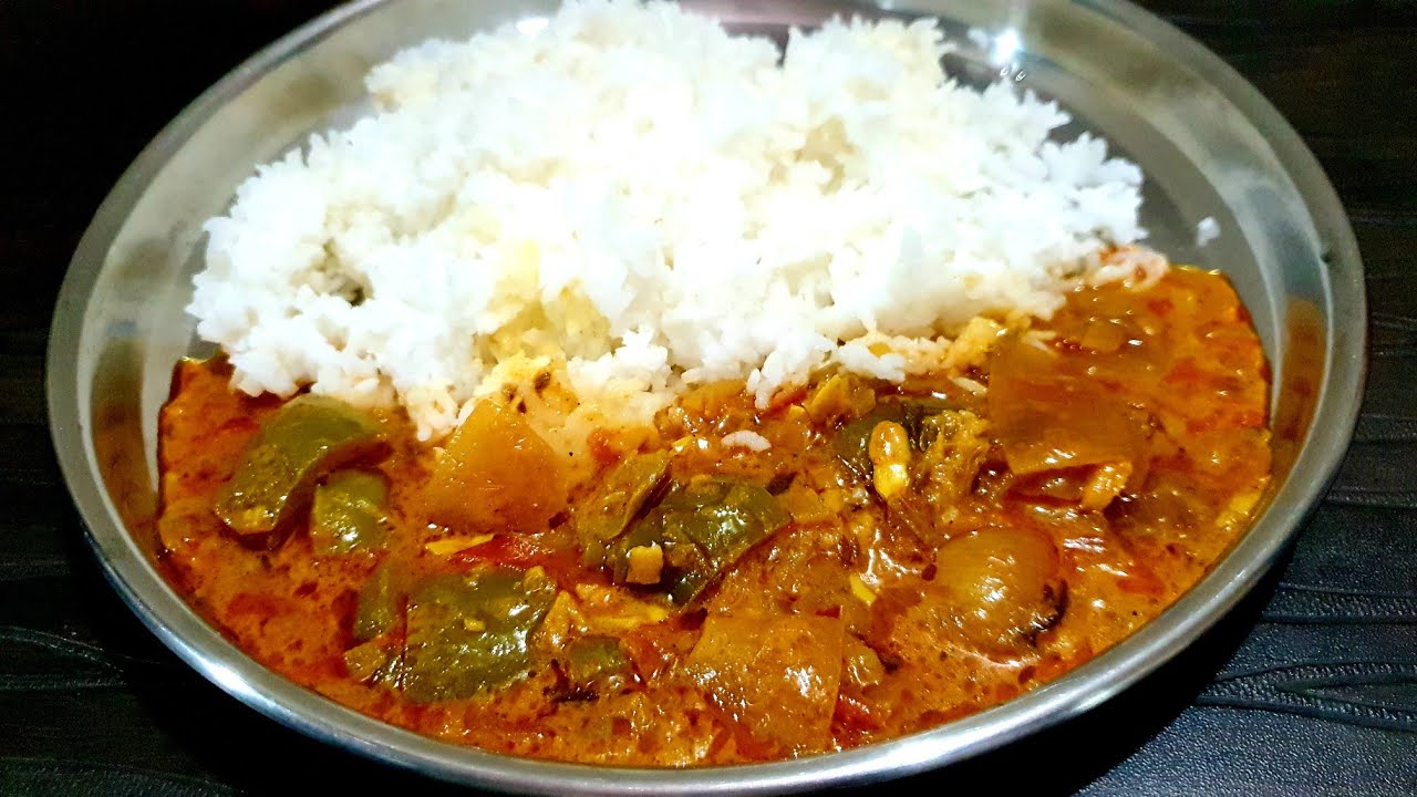 Onion Capsicum Masala / Capsicum Onion Curry - YouTube