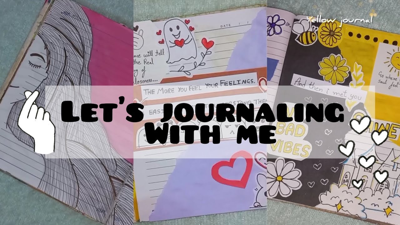 Journaling with homemade supplies 🤩// amazing journal ideas @My ...