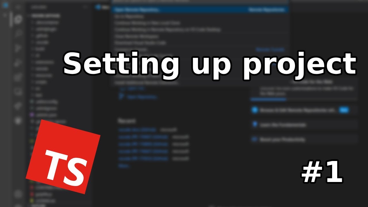 How to setup your first project | Roblox Ts - YouTube