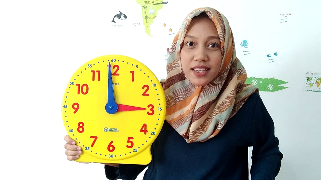Mengenal Jam Pukul "Tepat" PG B - Bahasa Indonesia - YouTube