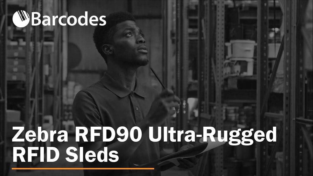 Zebra RFD90 Ultra-Rugged RFID Sleds - YouTube