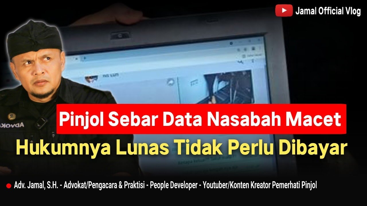 Pinjol Sebar Data Nasabah Berarti Lunas Sudah Hutang Anda - YouTube