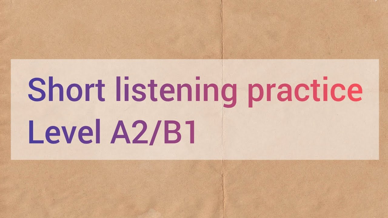 english learning short listening practice english listening short story ...