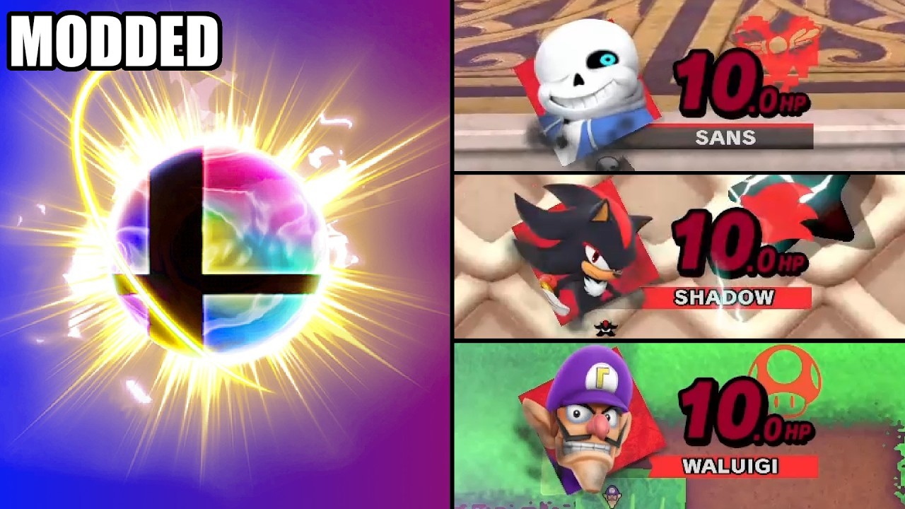 [MODDED SSBU] What happens if the opponent dies in the middle of a ...