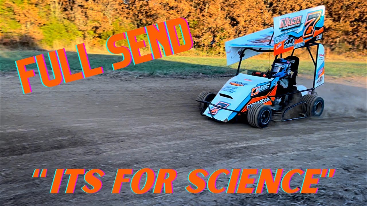 I REVIVED my backyard Race track we got “testing” to do. - YouTube