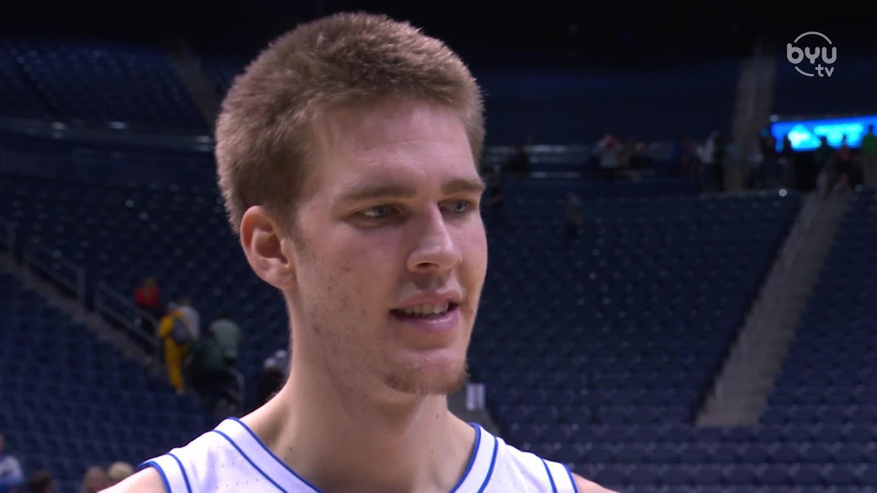 Wyoming vs. BYU | Noah Waterman Post Game Interview - YouTube