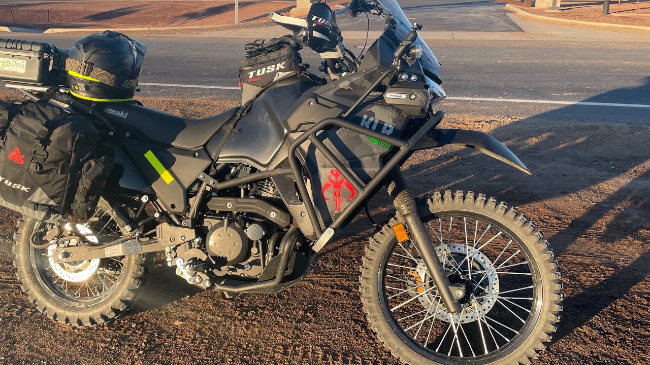 KLR 650 2022 riding! - YouTube
