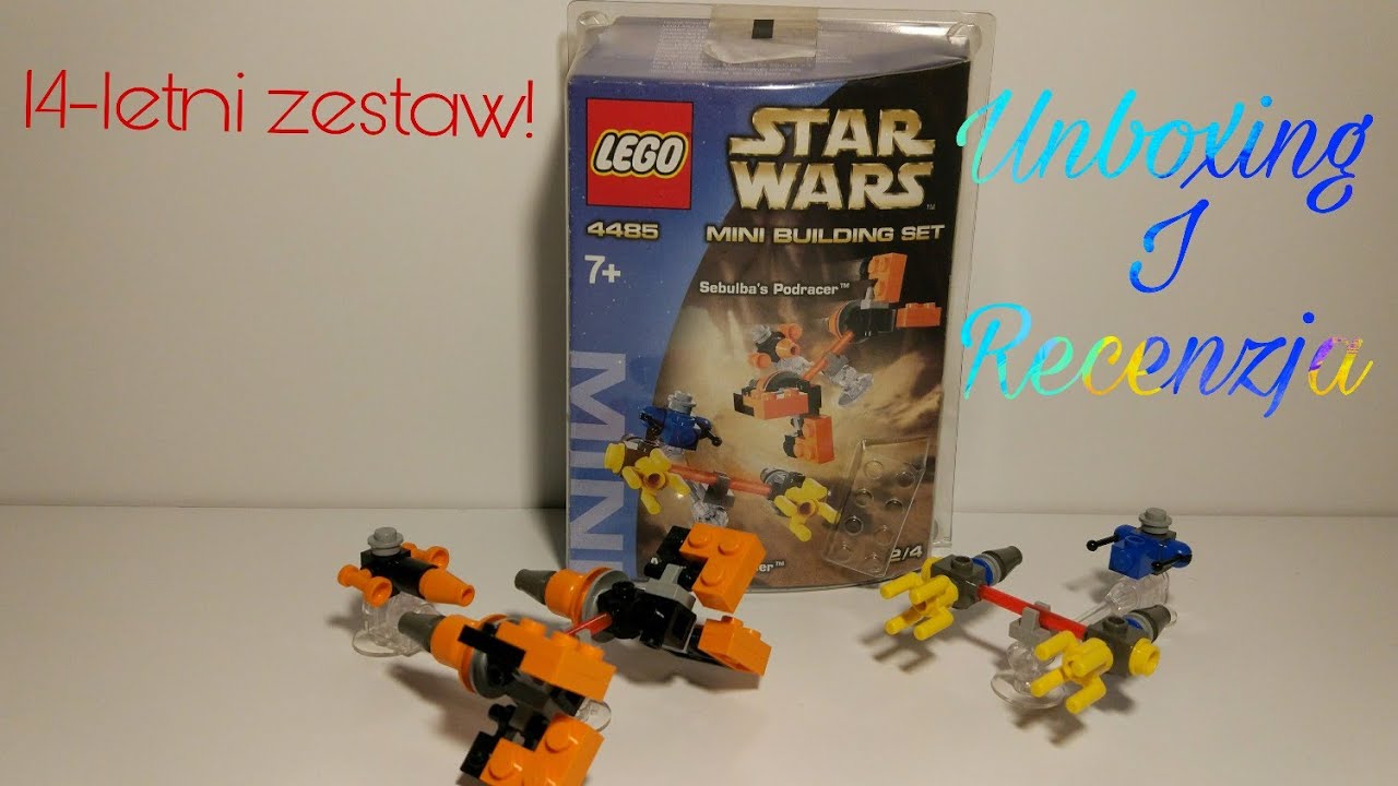 LEGO STAR WARS 4485 Sebulba's Podracer & Anakin's Podracer Mini ...