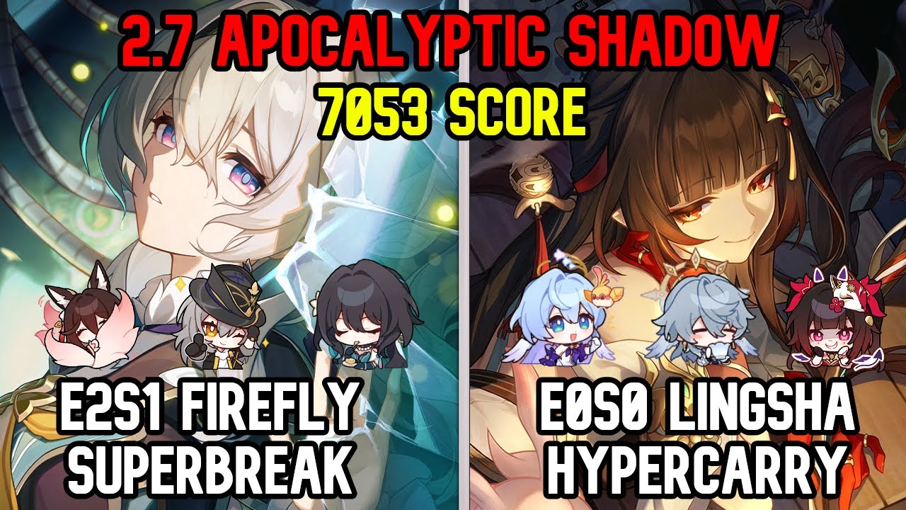 SUSTAINLESS E2S1 Firefly Superbreak & E0S0 Lingsha Hypercarry | 2.7 HSR ...