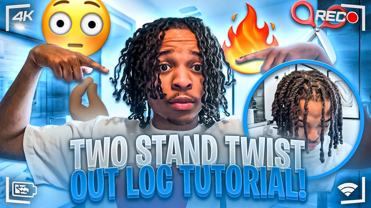 TWO STRAND TWIST OUT LOC TUTORIAL (EASY and FAST) - YouTube