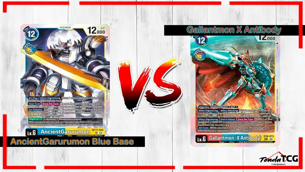 Round 3 - AncientGarurumon Blue Base vs Gallantmon X Antibody (SP2.5 ...