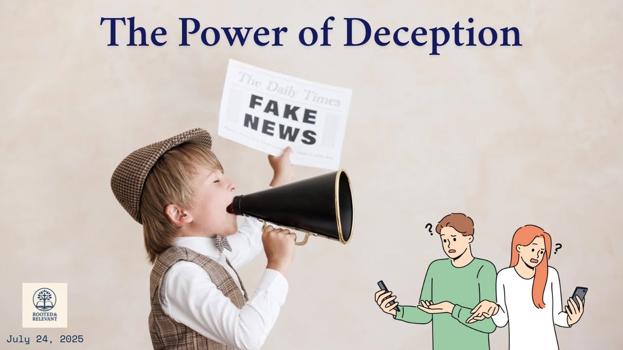 July 24 - The power of deception - YouTube