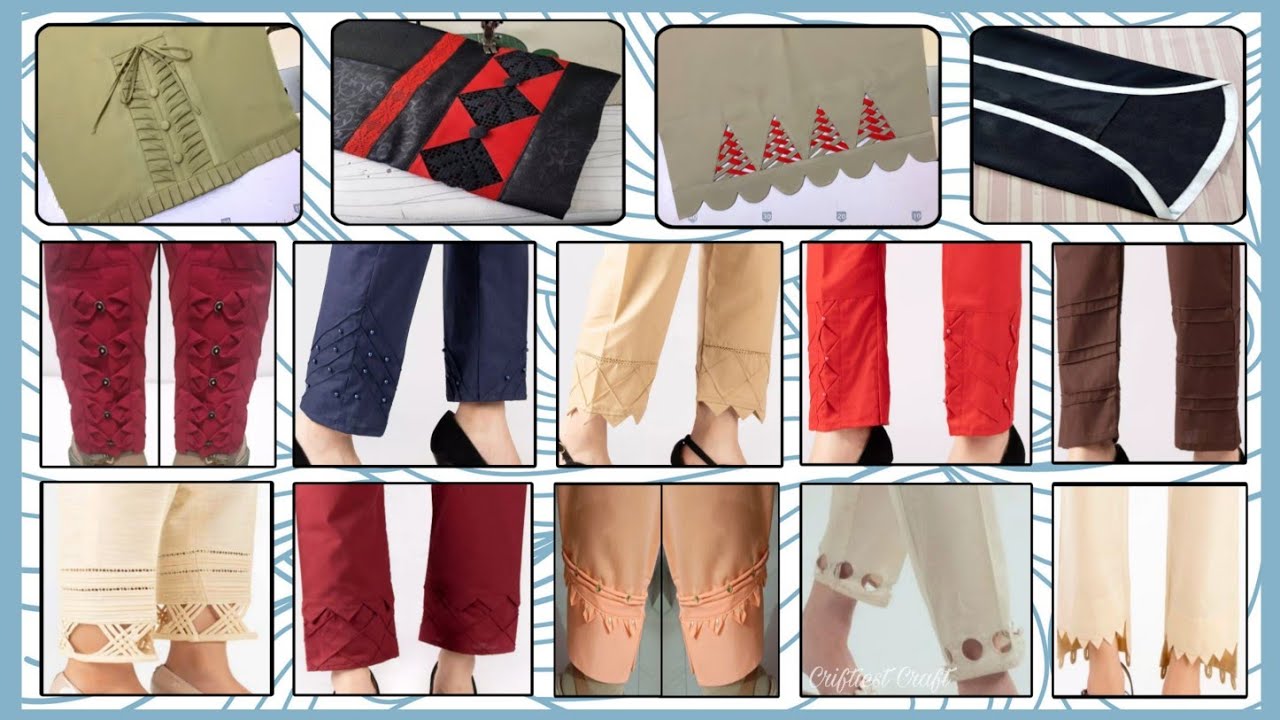 একদম নতুন ও অসাধারণ সালোয়ার ডিজাইন ২০২৩ | Unique pant pajama design ...