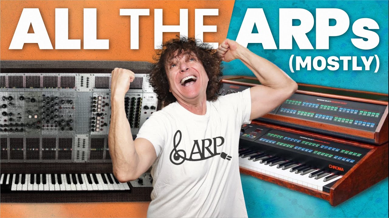 ARP 2500 to ARP Chroma Synths - Celebrating 100 Years of Alan R ...