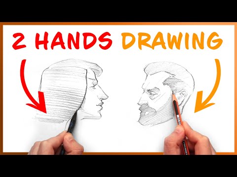 How to be Ambidextrous? 🙌 Exercise to draw with both hands - YouTube