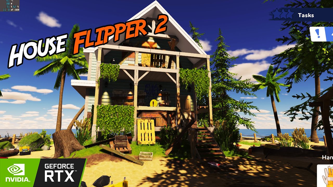 House Flipper 2 - Performance run and graphics 2k ULTRA - RTX 3080# ...