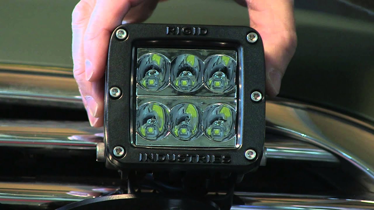 Rigid Industries D2 LED Wide Light - YouTube