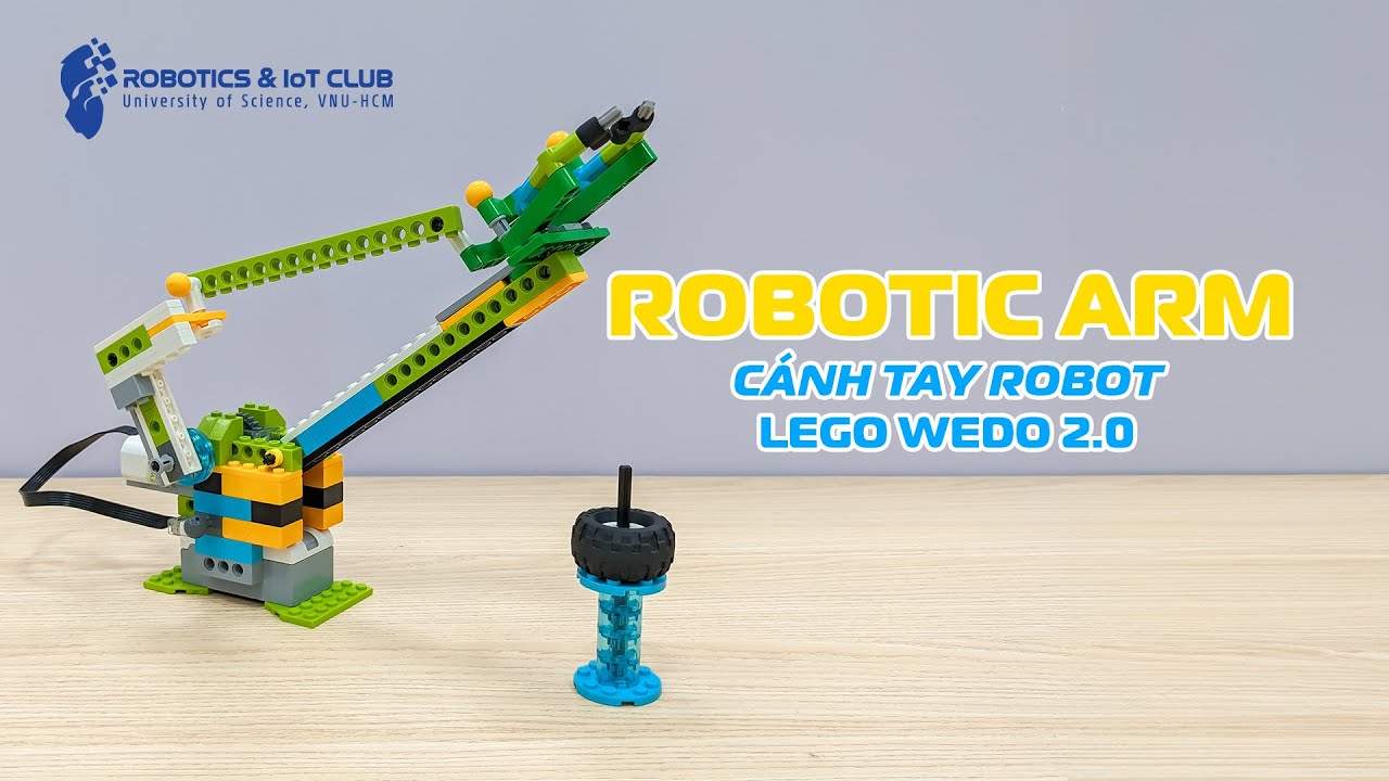 Robotic Arm - Cánh tay Robot | Lego Wedo 2.0 - YouTube