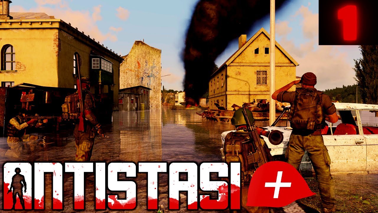 Arma 3 Antistasi Plus New Esseker - Día 1 - División Hoplita - YouTube