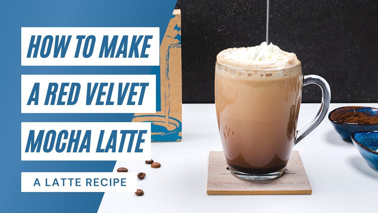 Red Velvet Mocha Latte | #recipe - YouTube