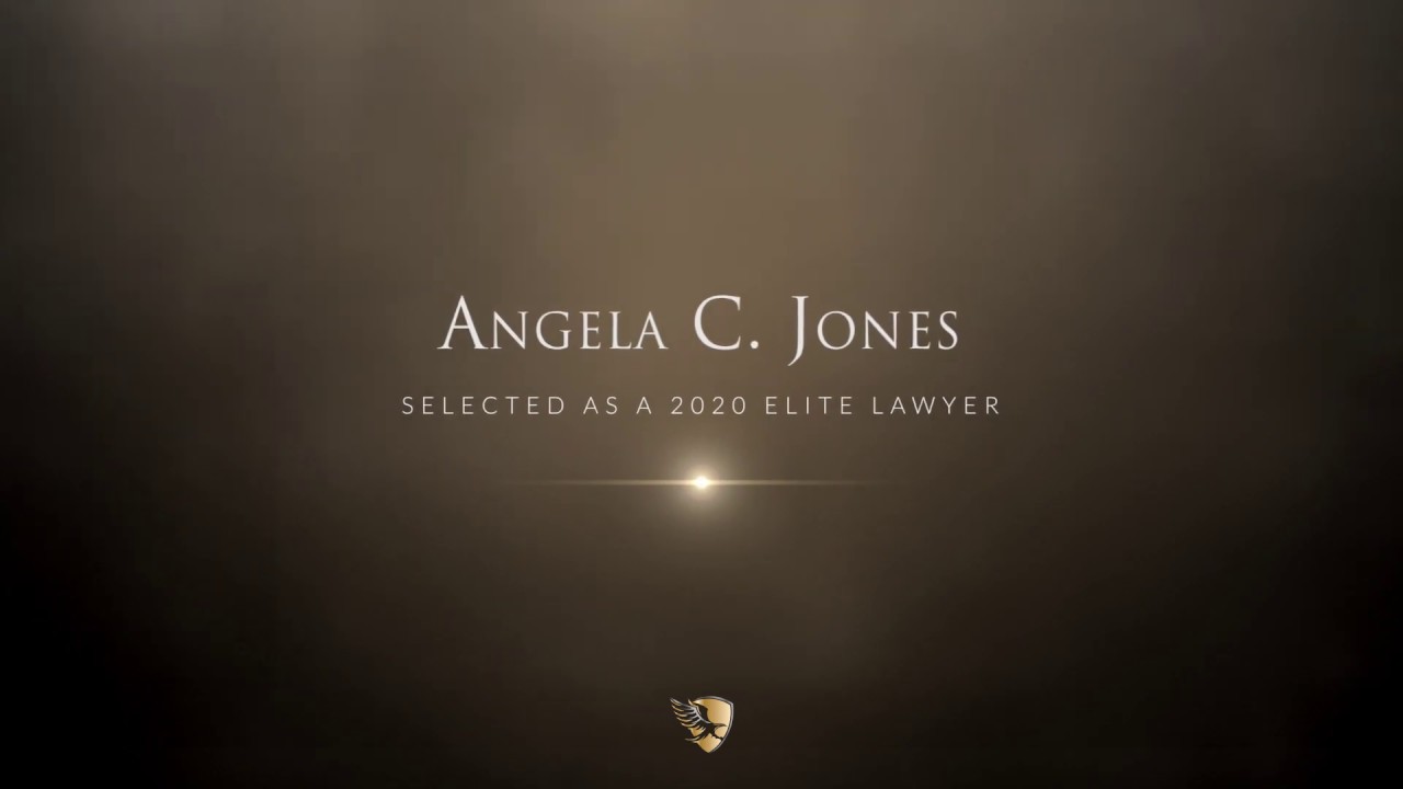 Angela C. Jones 2020 Elite Lawyer Video - YouTube
