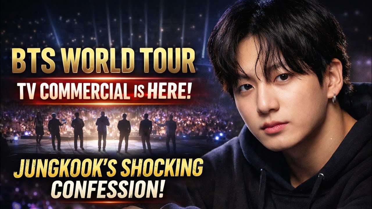 BTS World Tour TV commercial starts airing. jungkook reveals what ...