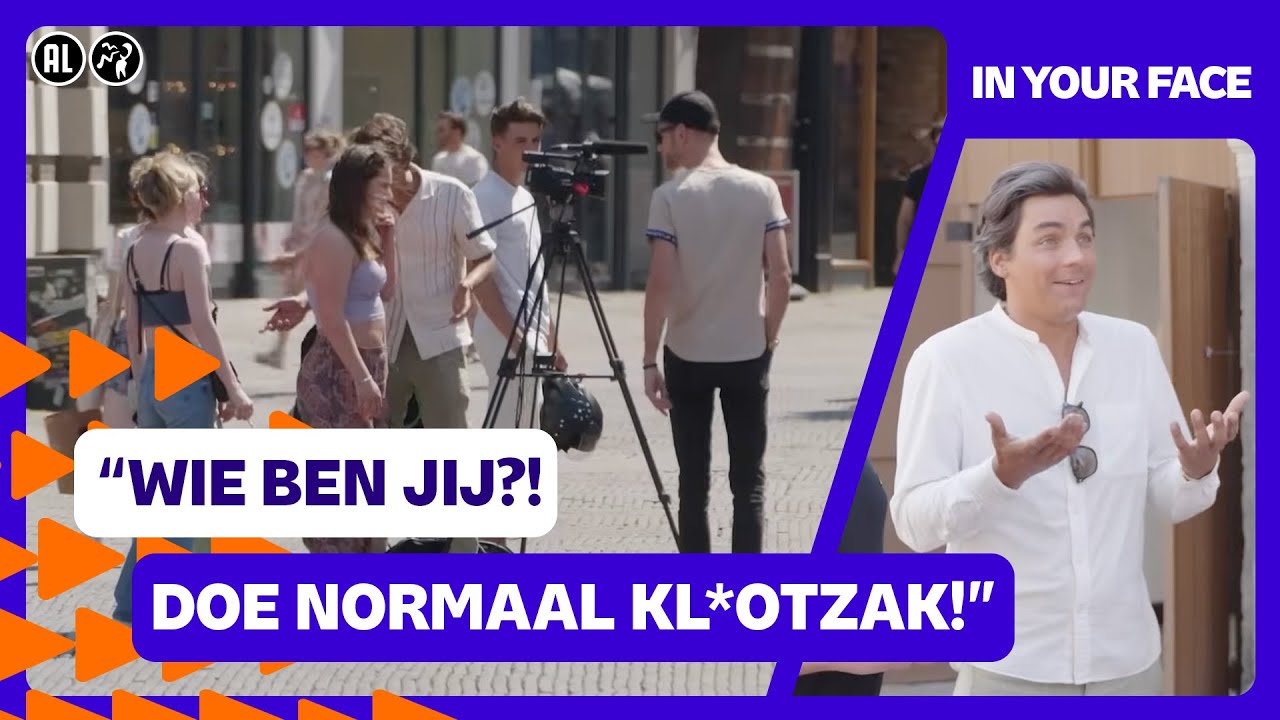 MARK BAANDERS wordt AANGEVALLEN op straat!' | In Your Face #10 | NPO 3 ...