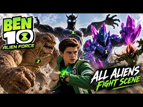 Ben 10 Alien Force Live Action: ALL FIGHTS! 🔥 | Epic Alien Battles