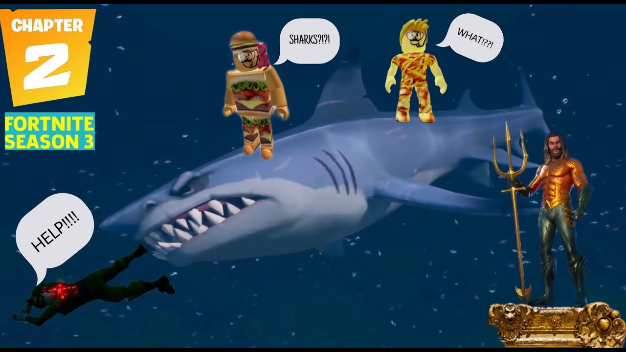 CHAPTER 2 SEASON 3 AND...Ridable Sharks? Fortnite gameplay #3 - YouTube