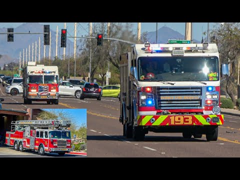 Peoria Fire/Medical. Ladder/ Ladder Tender 195, Engine 193 & Hazmat 193 ...