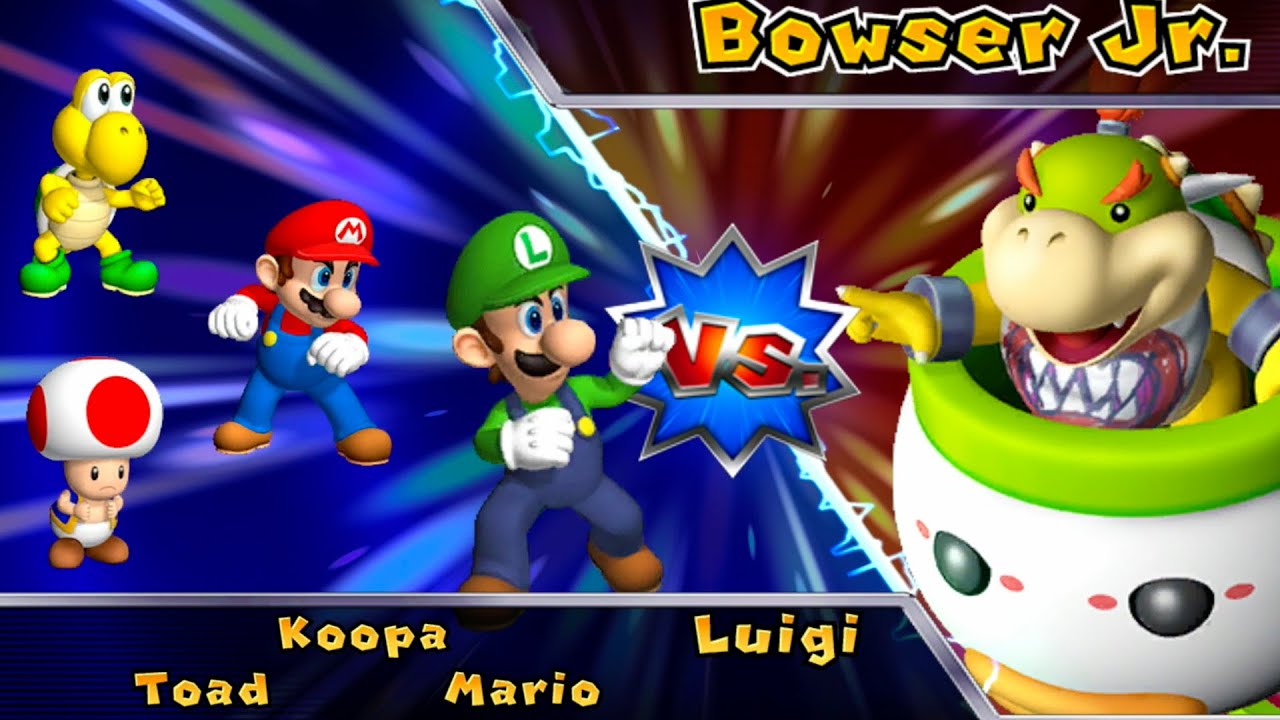 Mario Party 9 Party Mode –Bowser Station (4 Player) | Mario vs Koopa vs ...