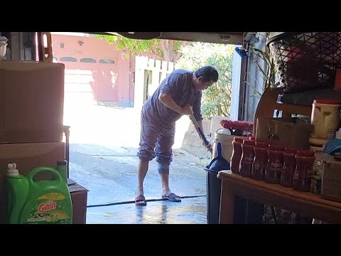 Ep273 Nep(hubby) Cleans the garage - YouTube